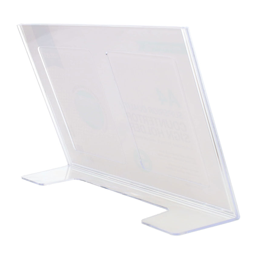 Concept A4 Countertop Sign Holder - Landscape – McArdles iSchool