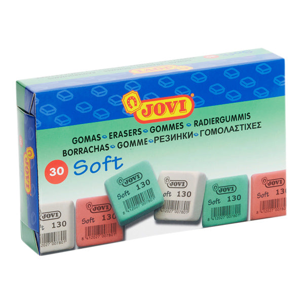 JOVI SOFT ERASER BOX OF 30 ASST. – McArdles iSchool