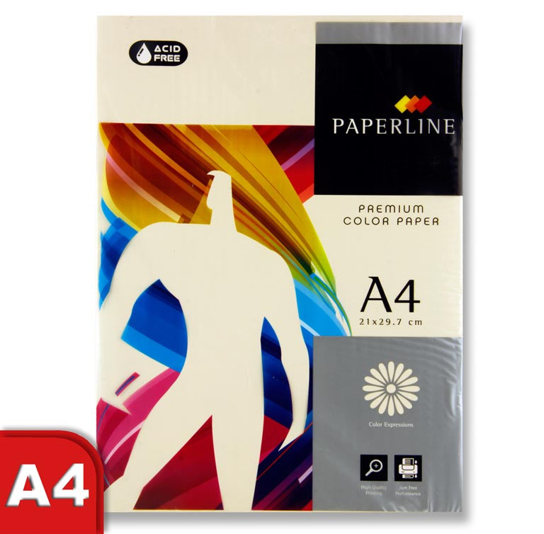 PAPERLINE A4 80gsm REAM COLOUR PAPER - IVORY – McArdles iSchool