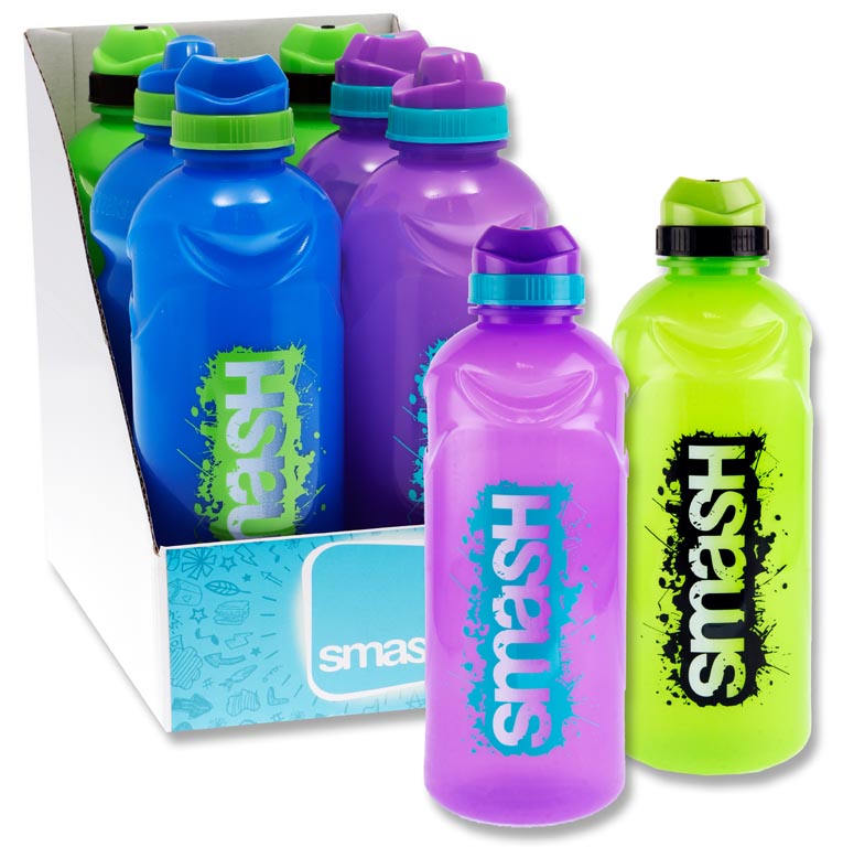SMASH 750ml STEALTH BOTTLE 3 ASST CDU – McArdles iSchool