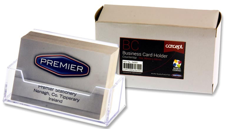 Concept Countertop Business Card Holder – McArdles iSchool